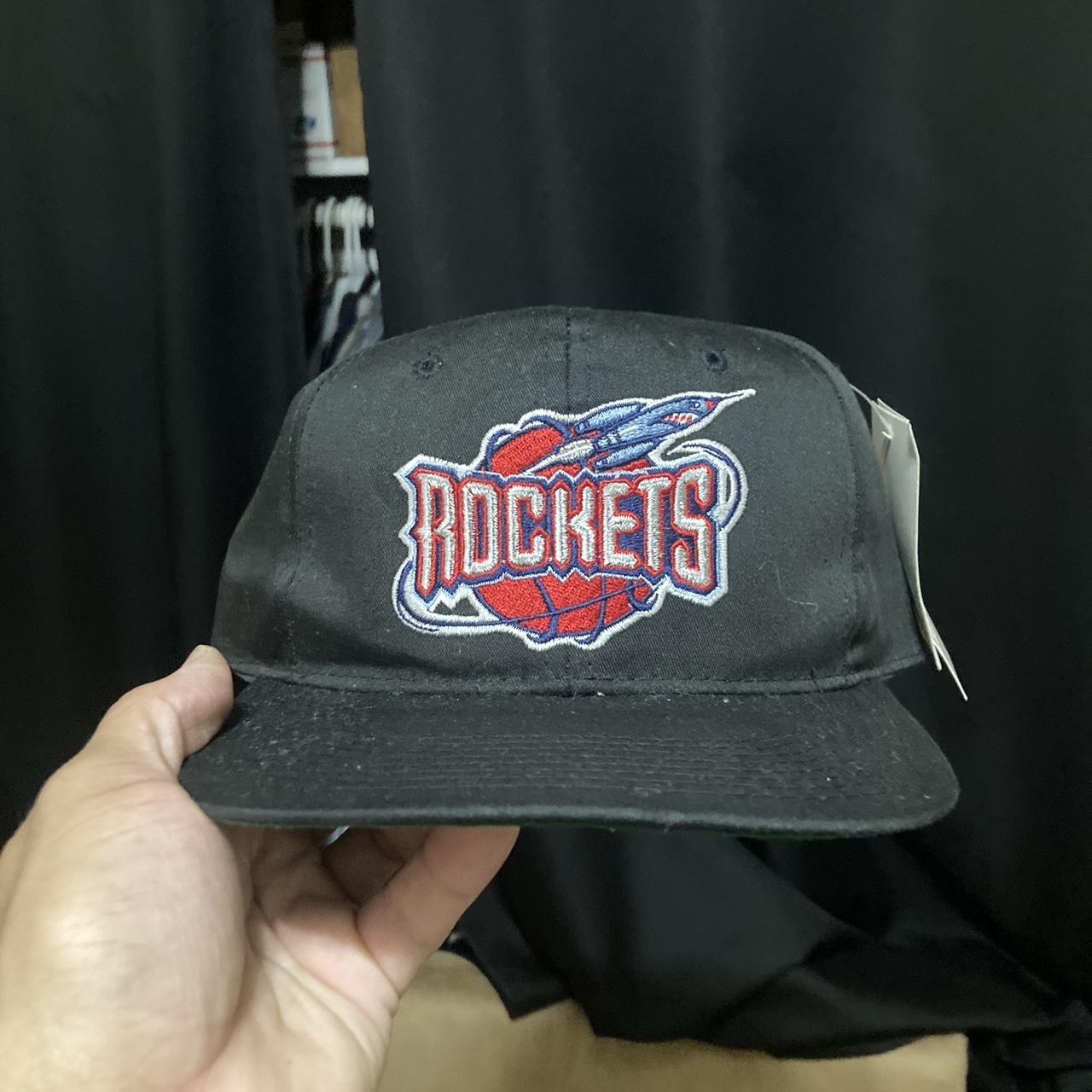 Vintage Houston rockets SnapBack annco hat nwt - Depop