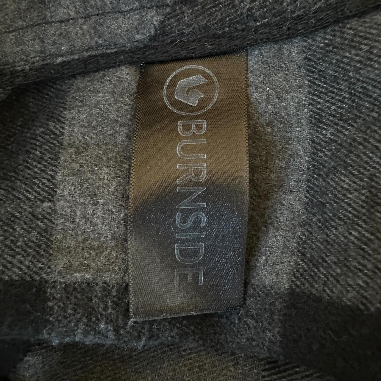 Wage War Flannel Shirt Gray Black Plaid Orange... - Depop