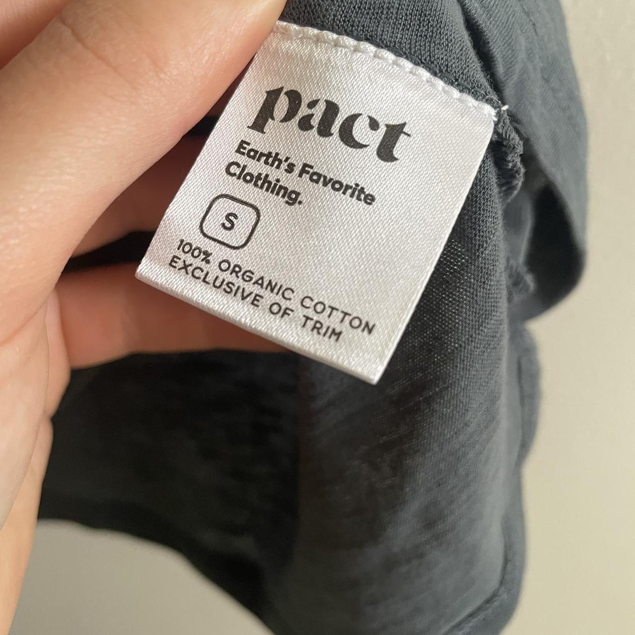 Pact Tissue Slub Femme Ruffle Tee in Ore Brand New!... - Depop