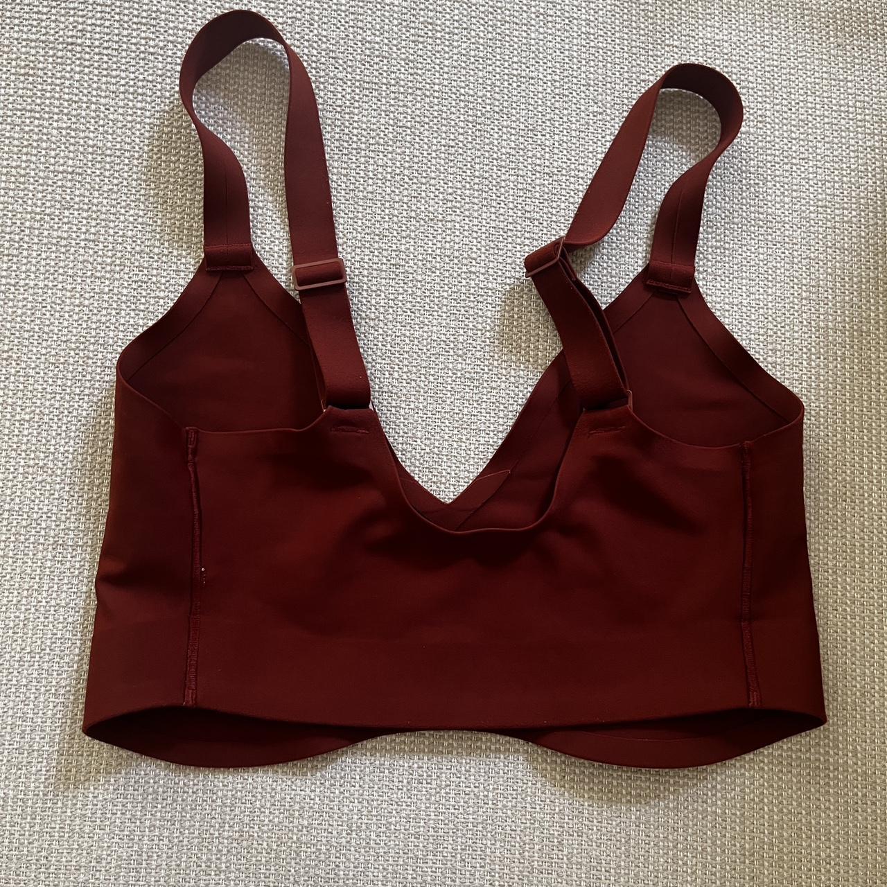 parade smooth lift triangle bralette in seamless... - Depop