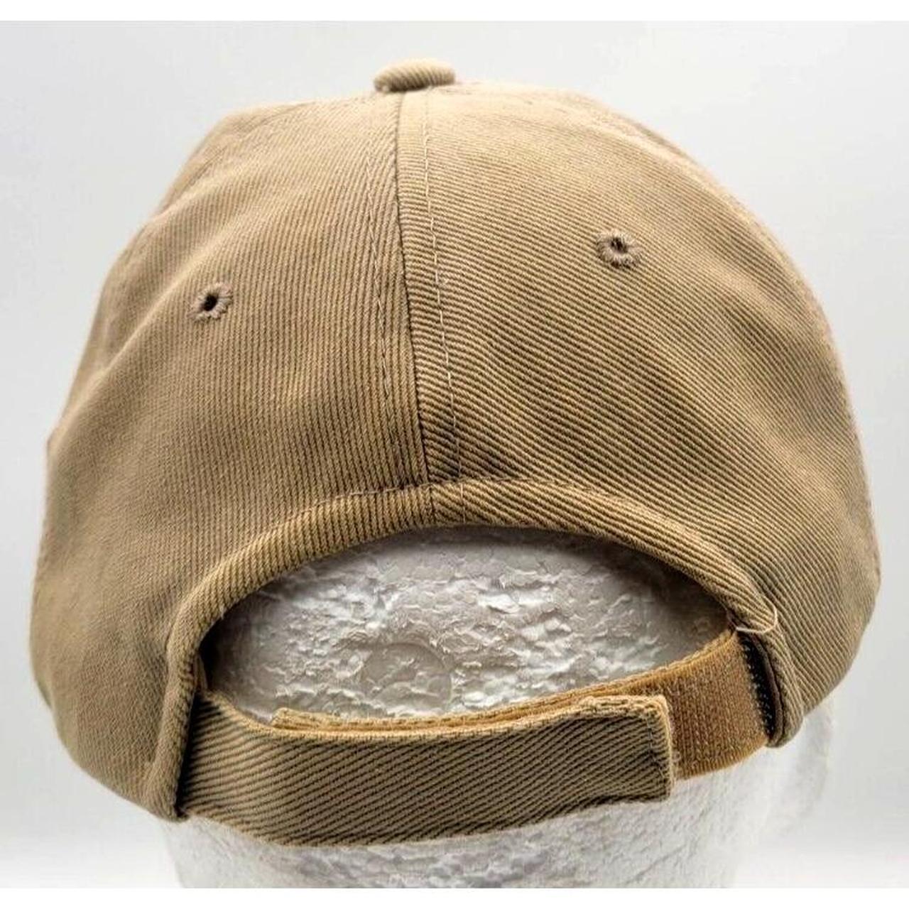 Vintage Nike AIR Swoosh HAT CAP STRAPBACK BEIGE... | Depop
