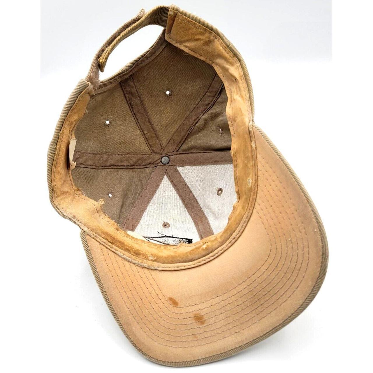 Vintage Nike AIR Swoosh HAT CAP STRAPBACK BEIGE... | Depop