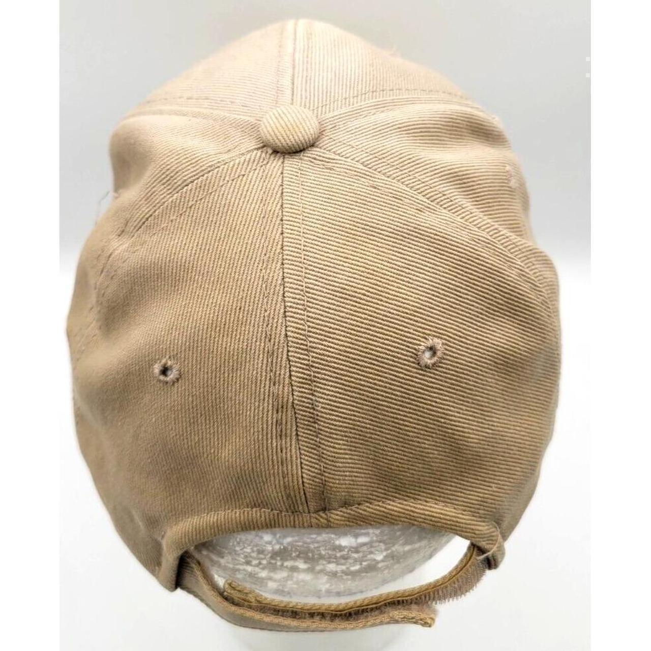 Vintage Nike AIR Swoosh HAT CAP STRAPBACK BEIGE... | Depop