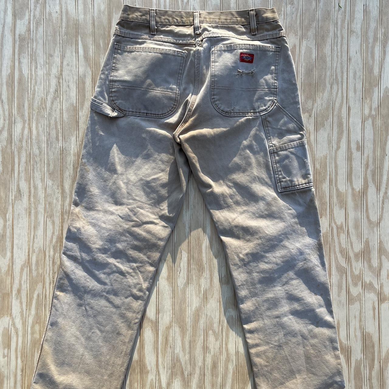 Vintage Distressed Dickie Carpenter Pants 33 x... - Depop