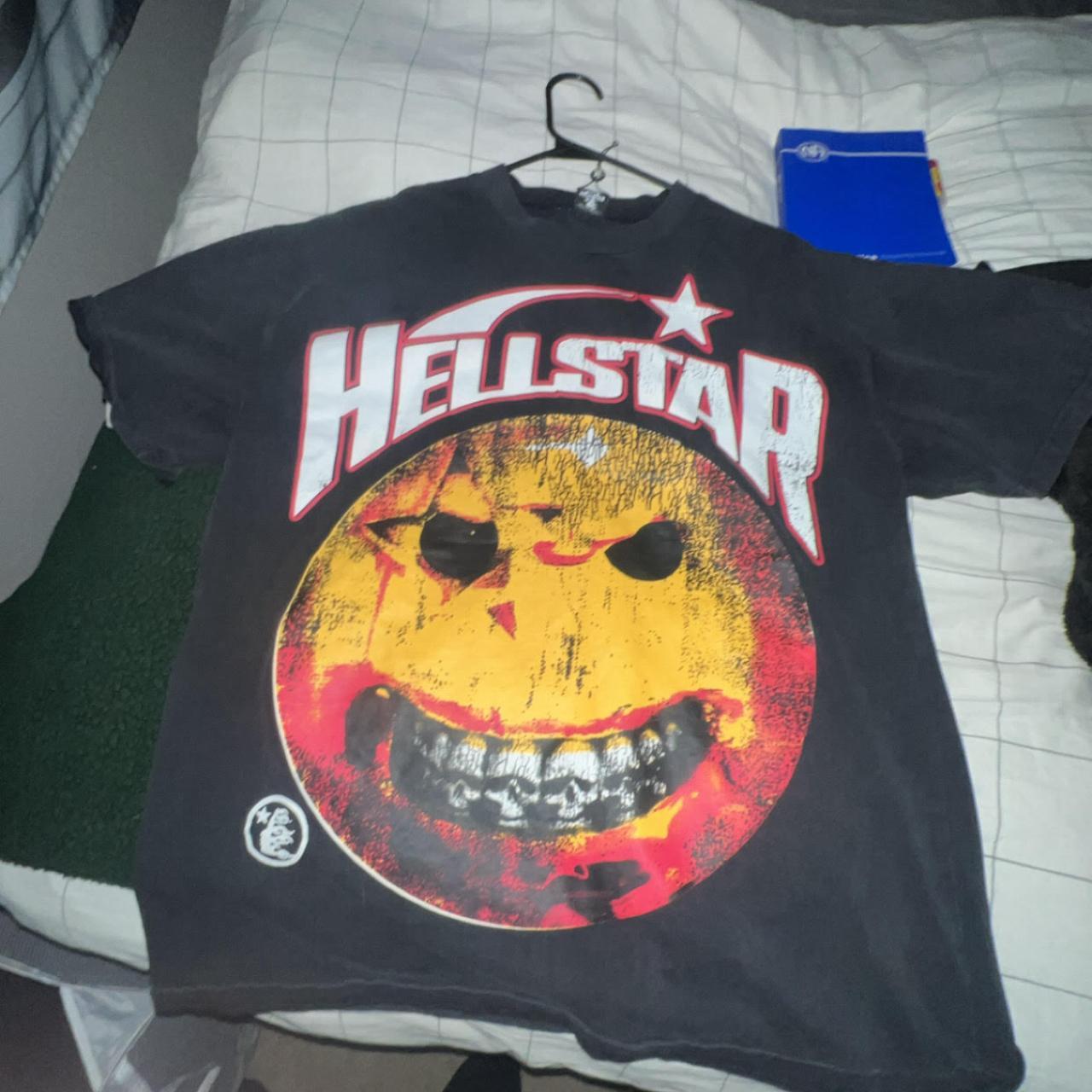 Large Hellstar Shirt #hellstar #designer #fire #fly... - Depop