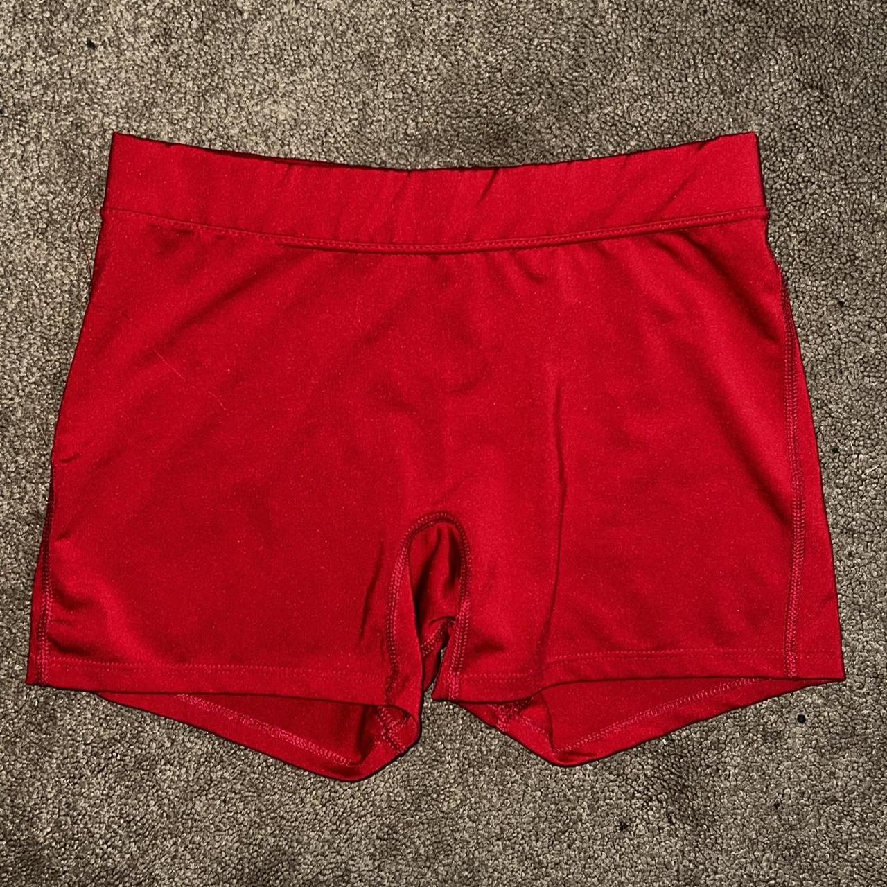 Red shorts • very comfy •very flattering... - Depop