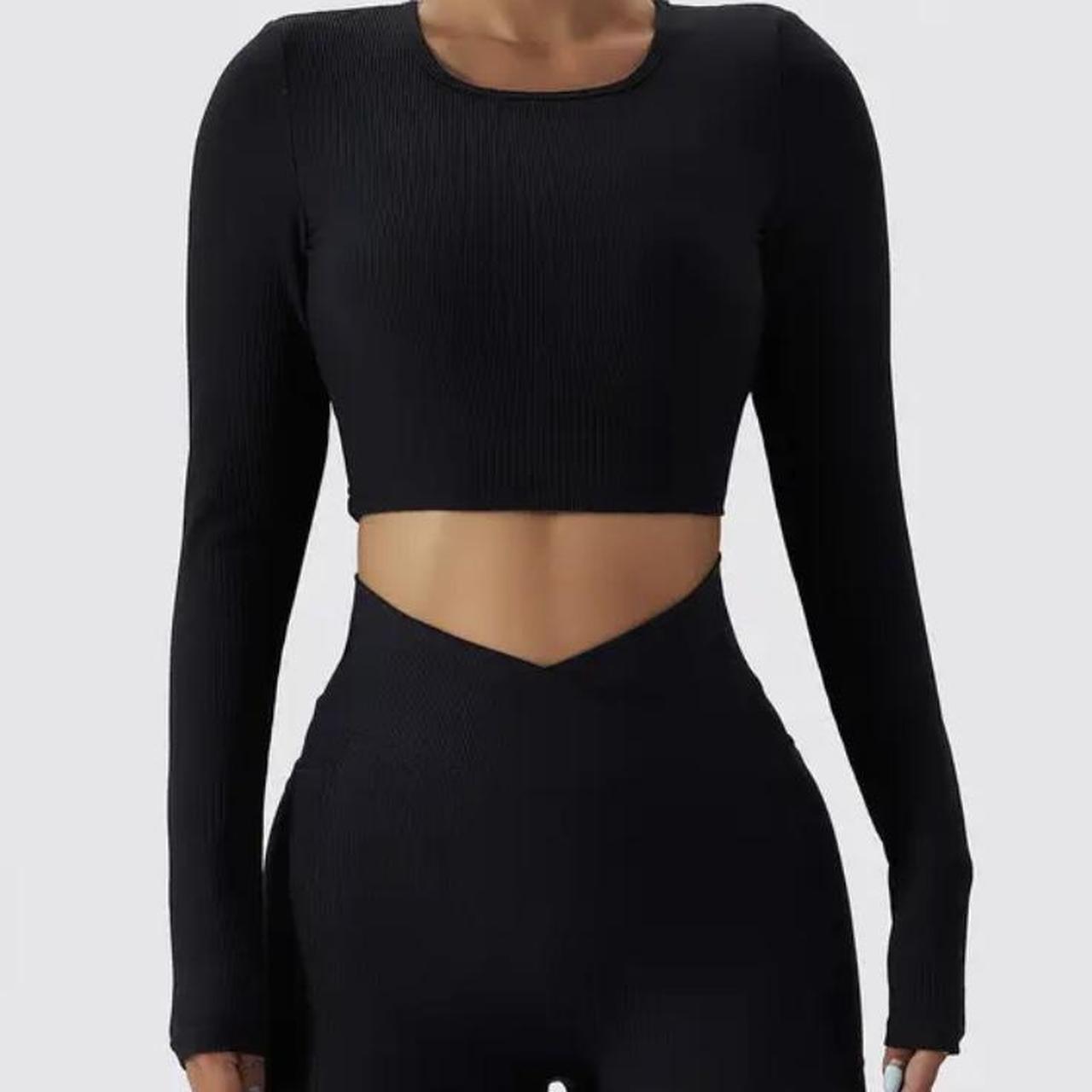 Open back yoga top • brand new • size small •... - Depop