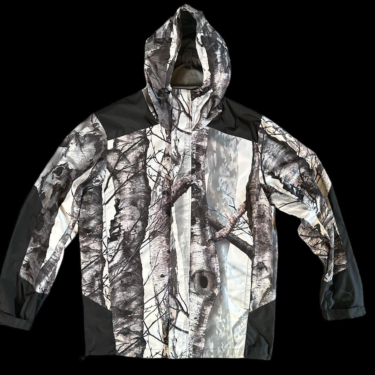 Camo Puma Waterproof Windbreaker. #woods #sports... - Depop