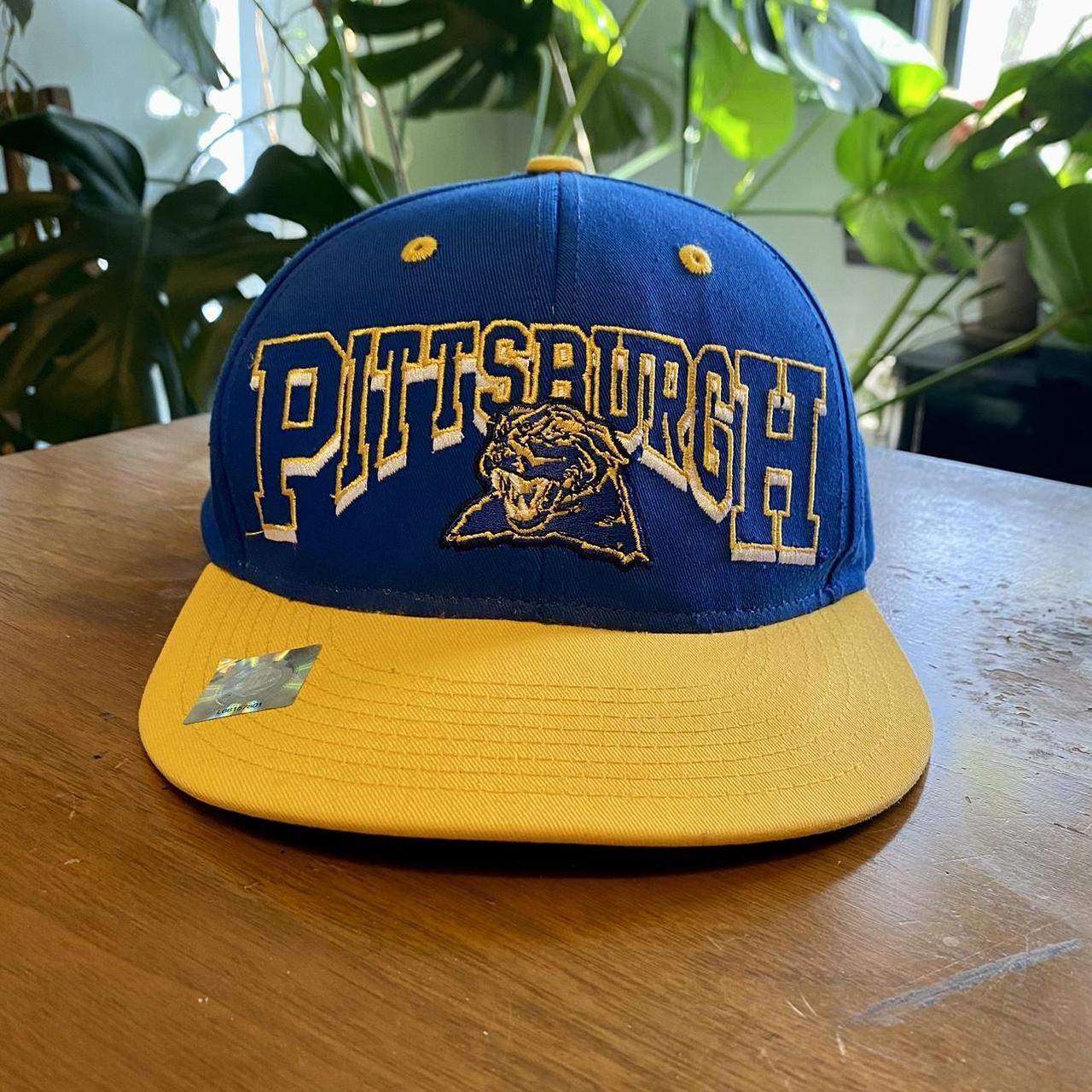 Vintage University of Pittsburgh Hat. Dope Pitt snap... - Depop