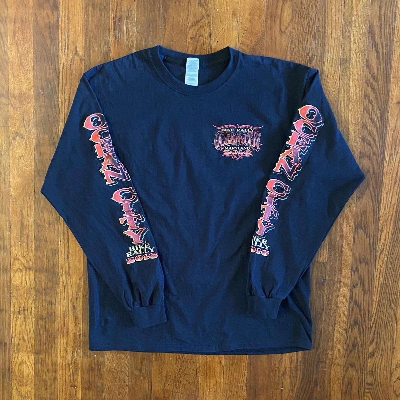 Motorcycle Shirt. Dope OCMD Bike Rally long sleeve... - Depop