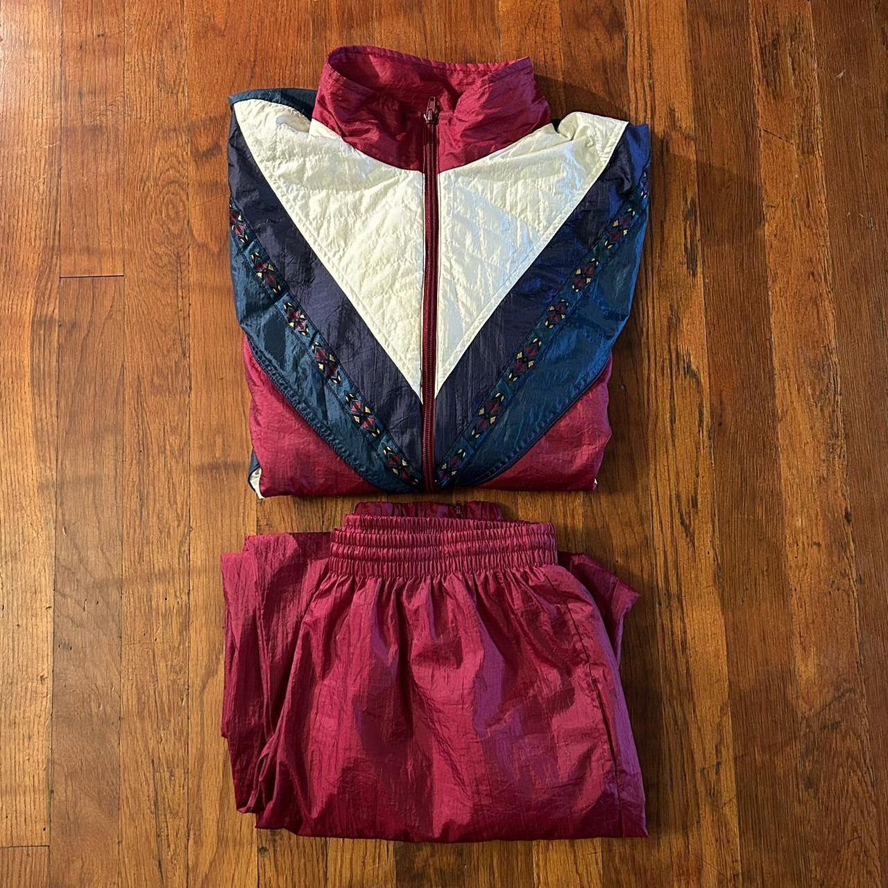 Vintage Track Suit. Dope matching windbreaker and... - Depop