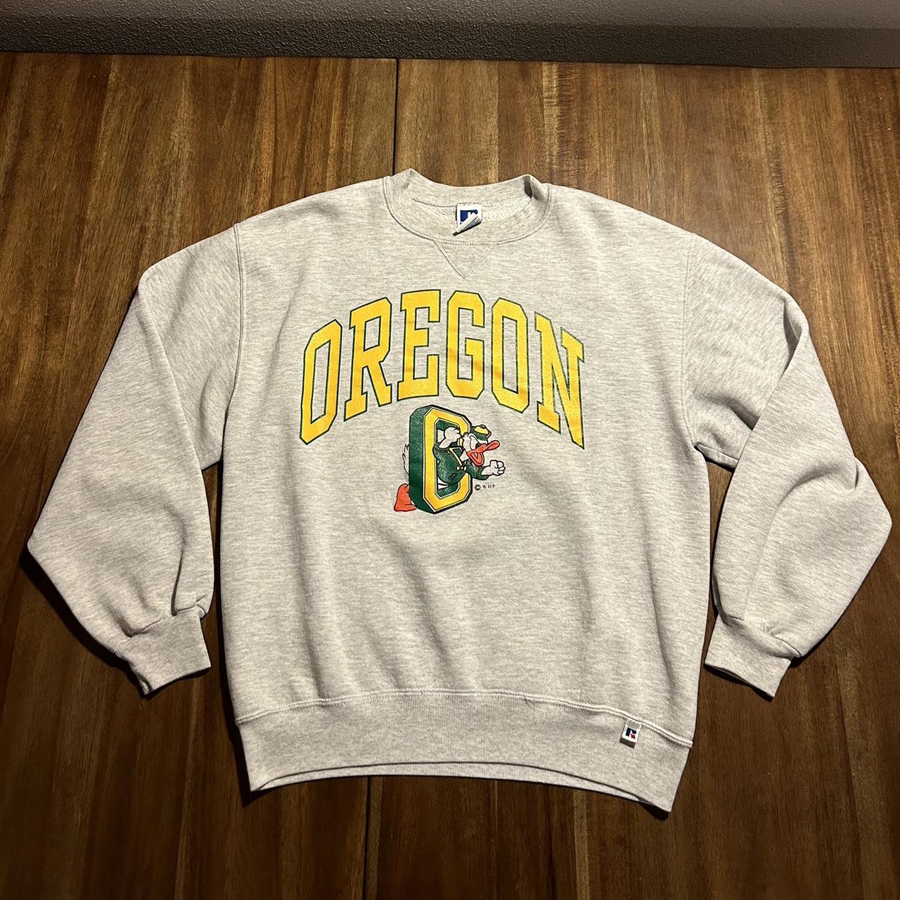 Vintage Oregon ducks sweatshirt! -size large Pit to... | Depop