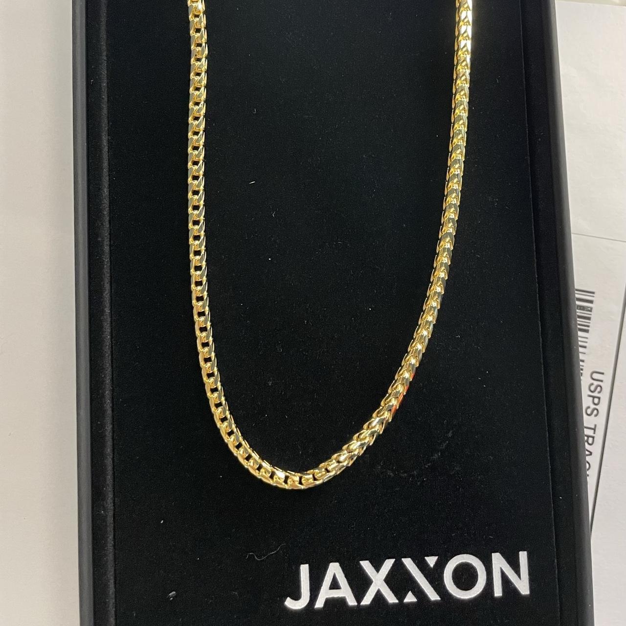new still in box Jaxxon gold chain - Depop