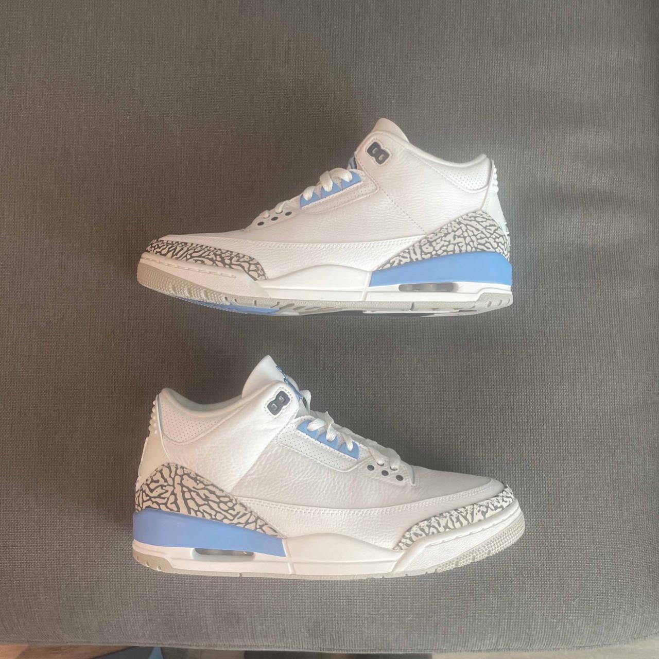 Jordan 3 “unc” - Depop