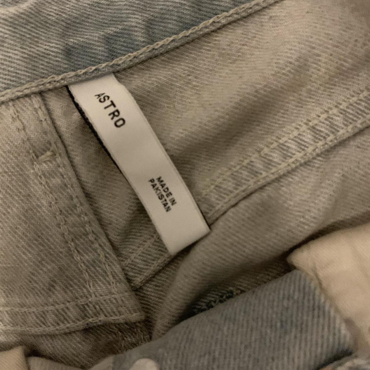 Weekday Astro loose baggy jeans Colour: Artic... - Depop