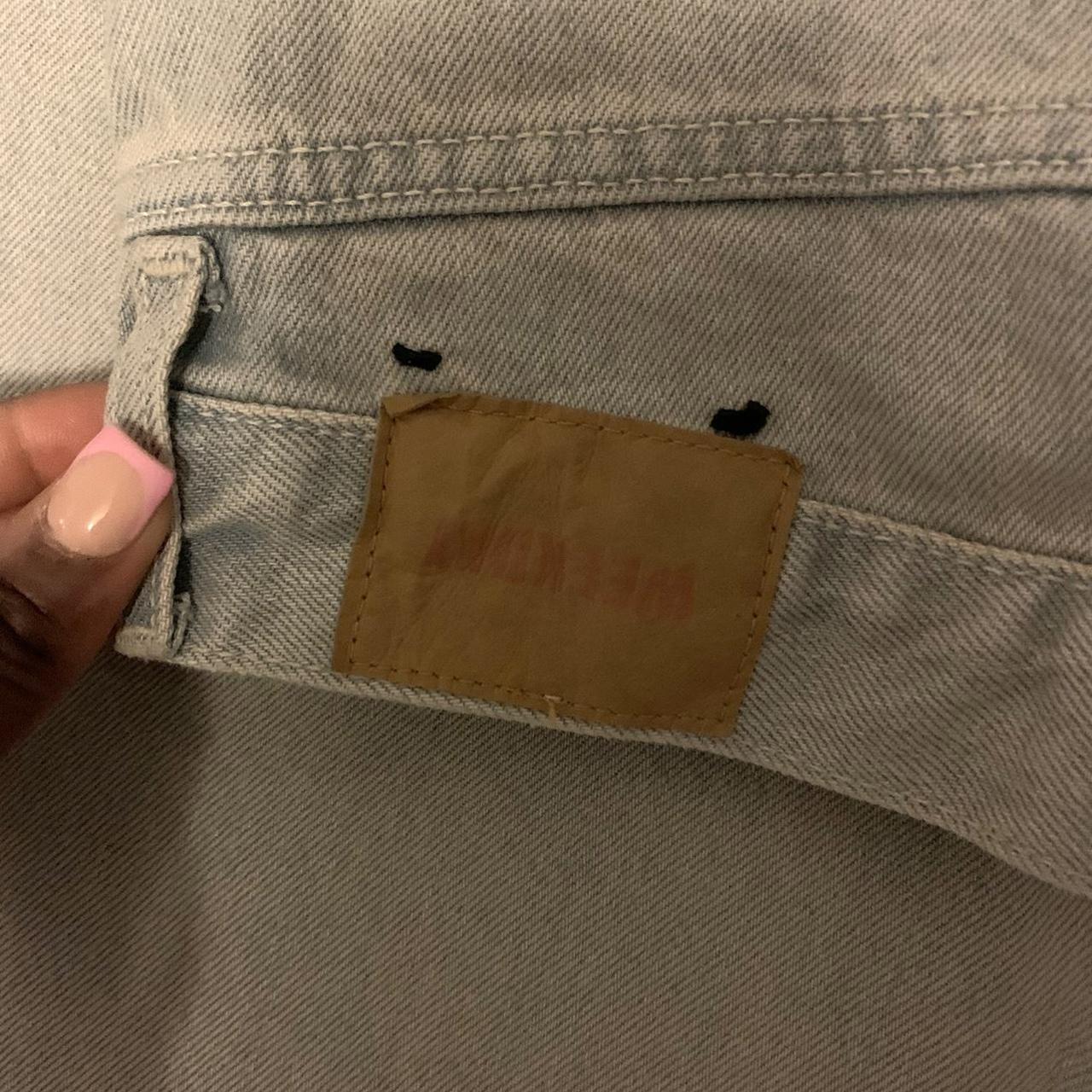 Weekday Astro loose baggy jeans Colour: Artic... - Depop