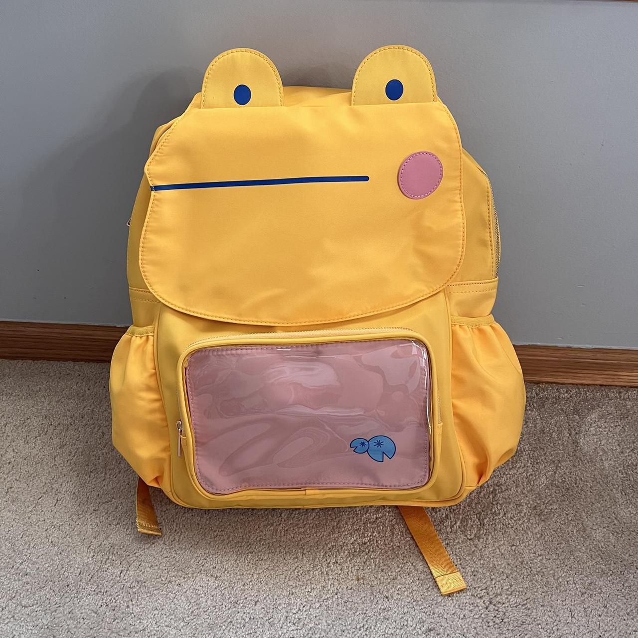 Frog Backpack Rainylune Large Son the Frog Ita... - Depop