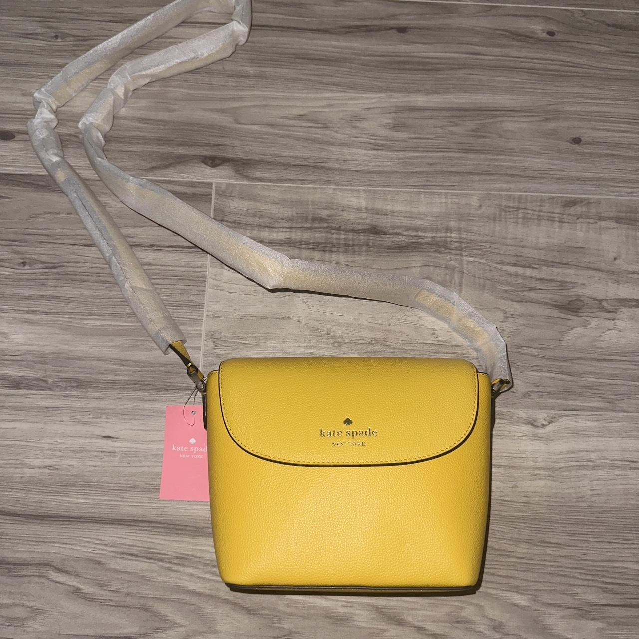 BRAND NEW Kate Spade Yellow Crossbody bag STILL HAS... | Depop