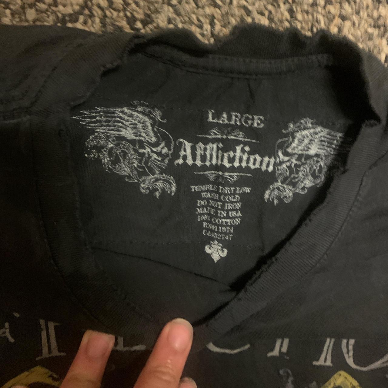 Black Affliction 3d printed double sided knight... | Depop