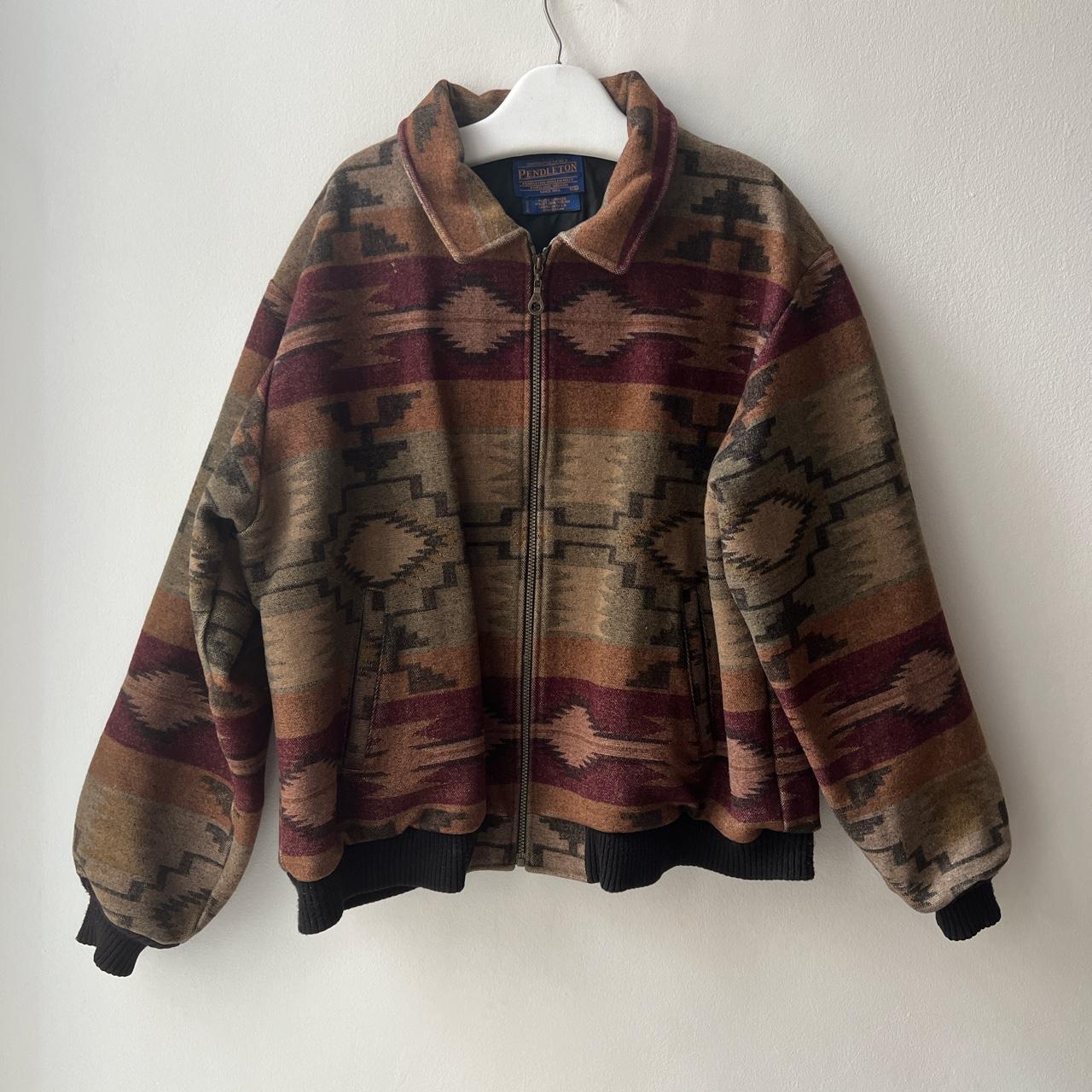 Vintage Pendleton jacket XXL. Some small wear as... - Depop