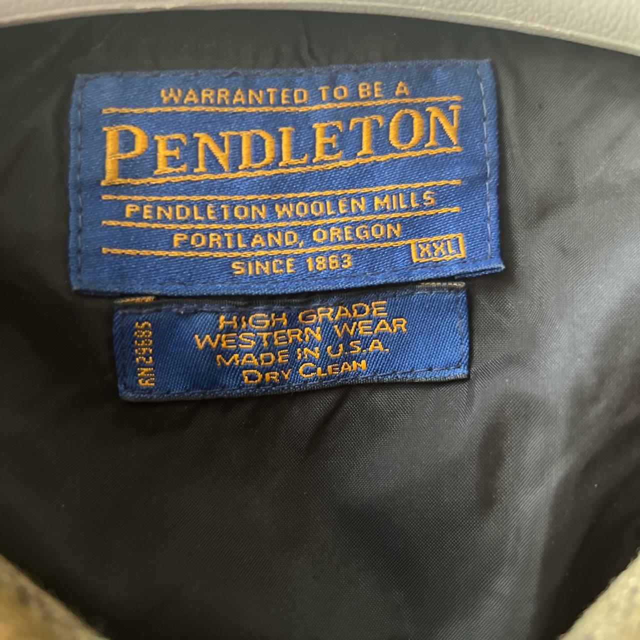 Vintage Pendleton jacket XXL. Some small wear as... - Depop