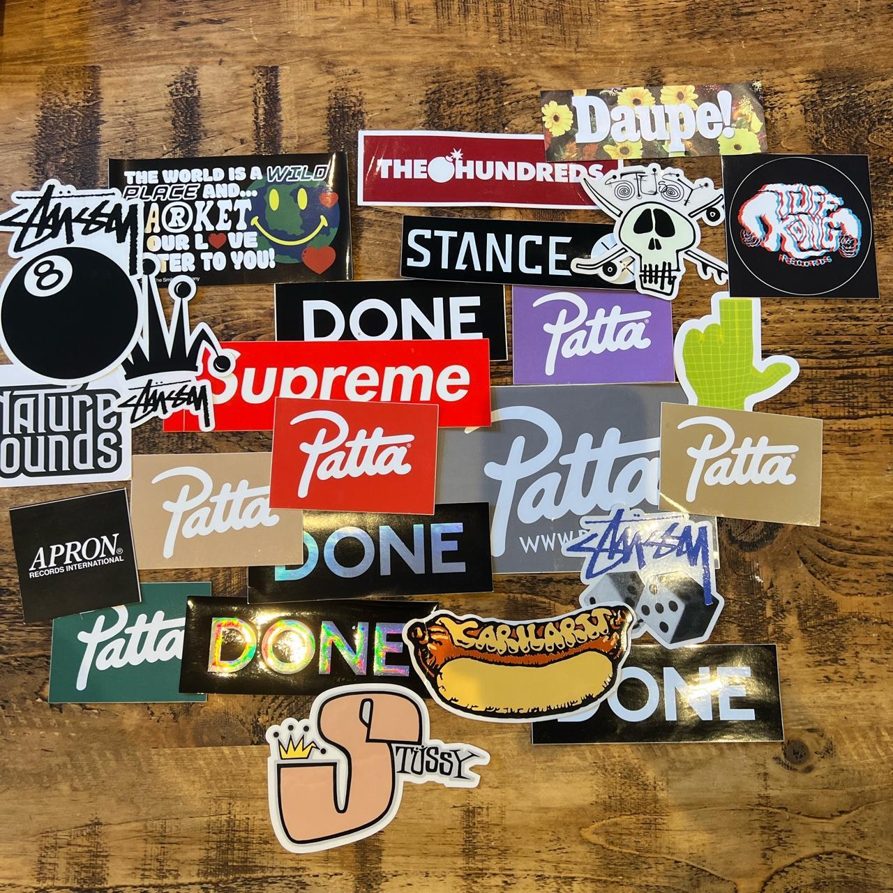 Sticker Pack Stussy Supreme Patta Carthartt Done... - Depop