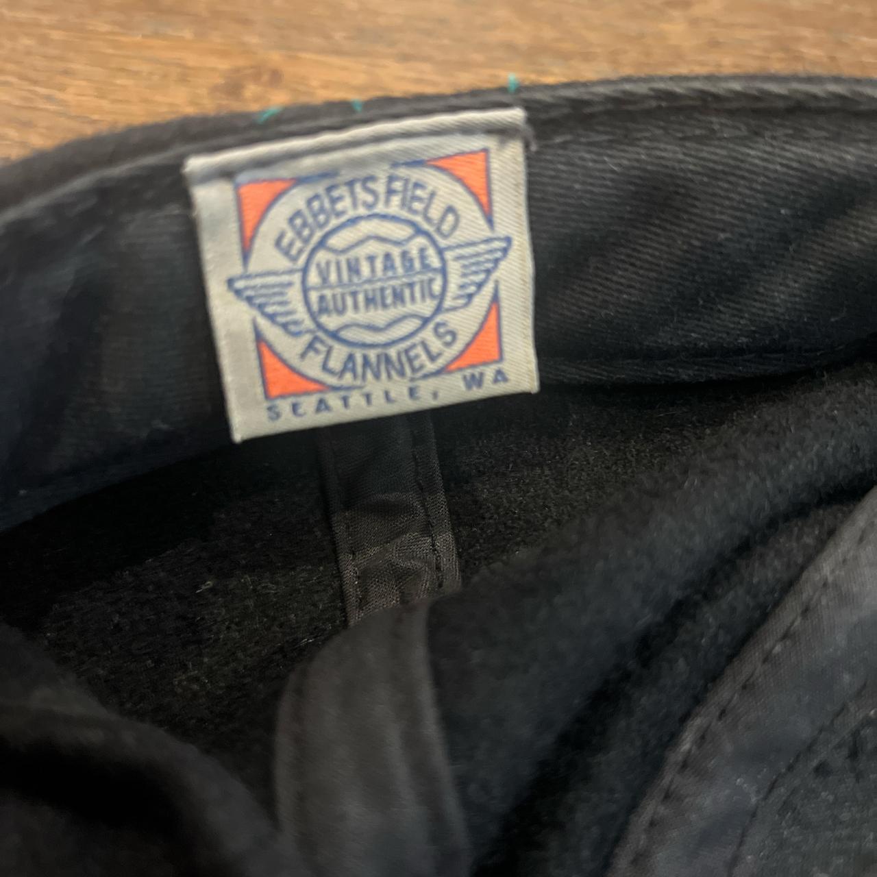 Stussy x Ebbets Field Flannels Red black cap #stussy | Depop