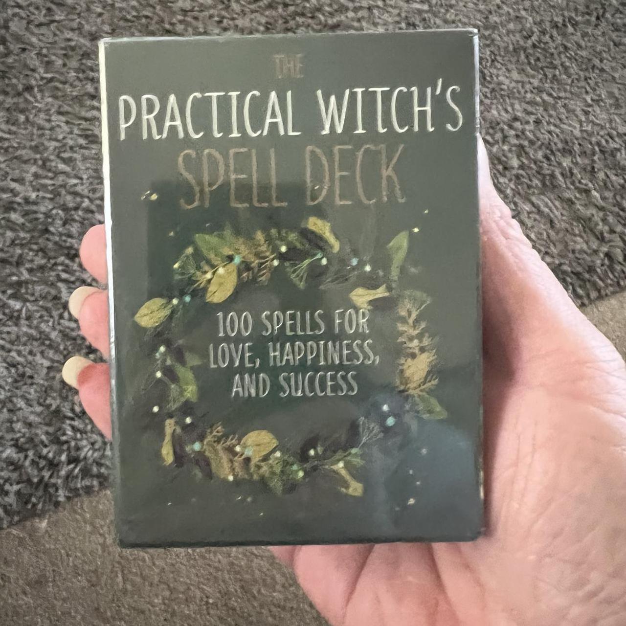Practical witches spell deck card set 100 spells... - Depop