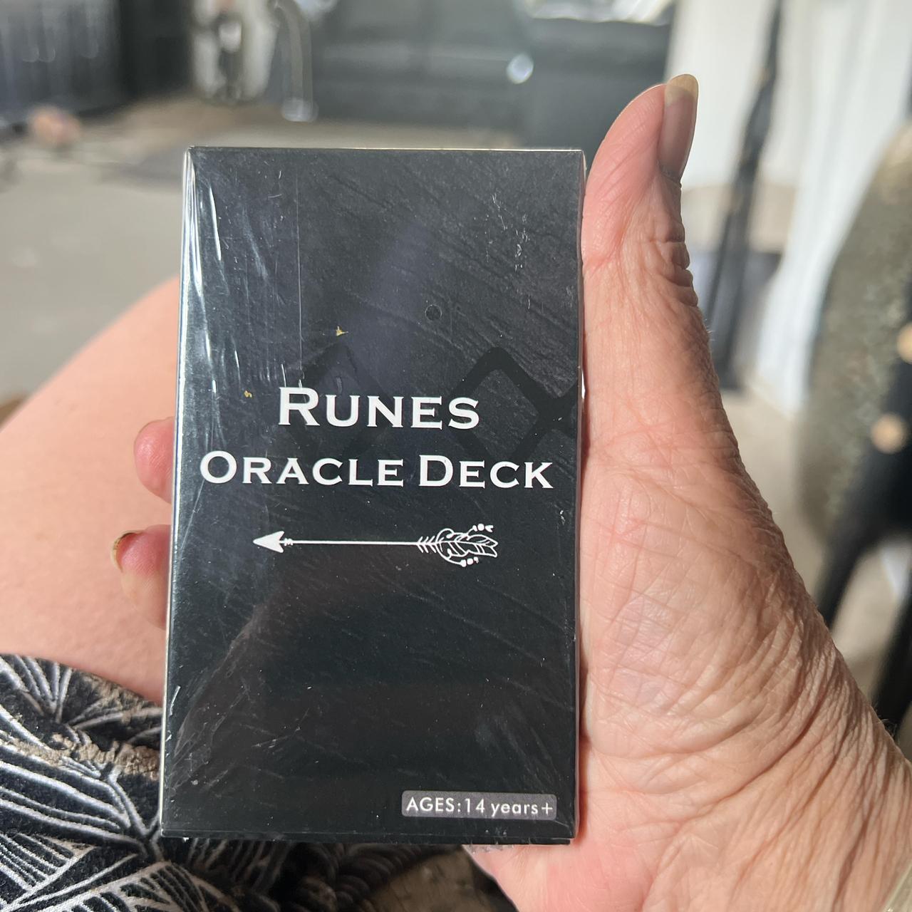 Runes oracle deck - oracle deck / card set New... - Depop
