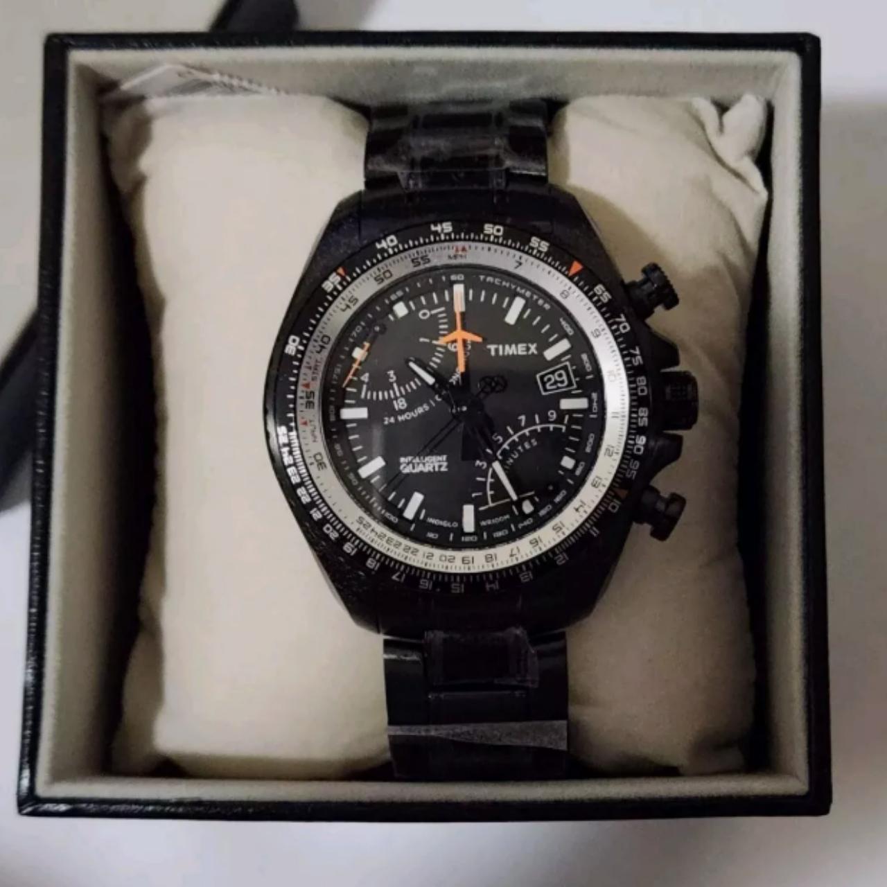Men's Timex Intelligent Quartz Flyback Chronograph... | Depop