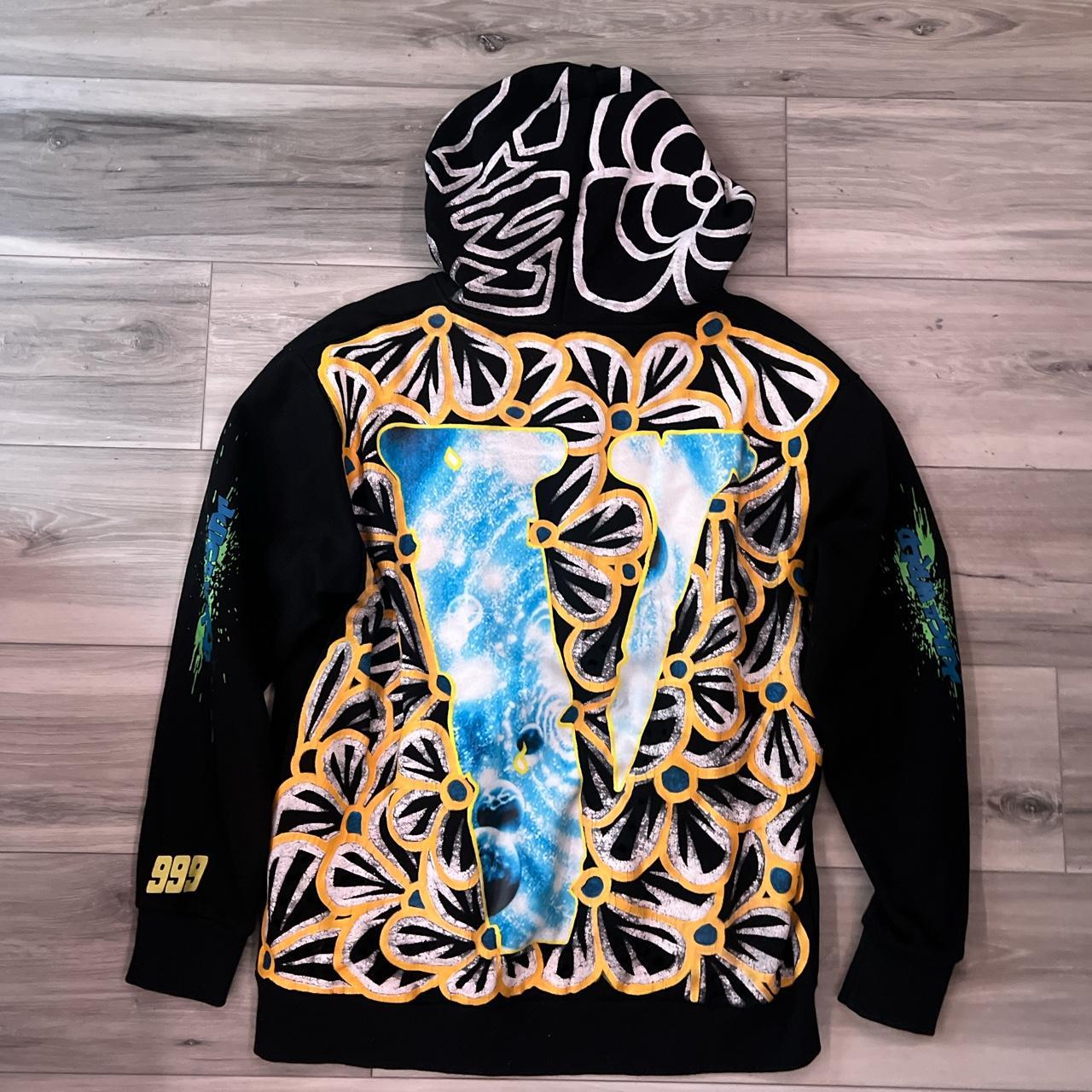 Custom Vlone X 999 Hoodie 1of1 - Depop