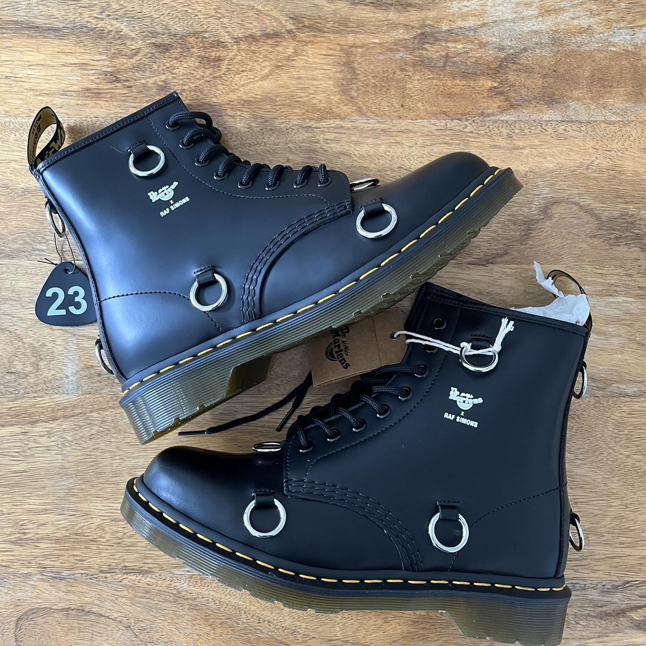 Dr Martens x RAF SIMONS sold out collaboration boots... - Depop