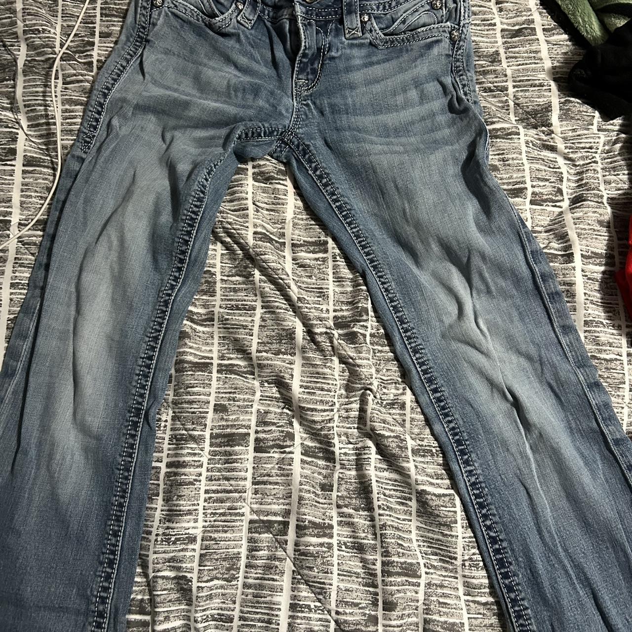 rock revival bootcut jeans | Depop