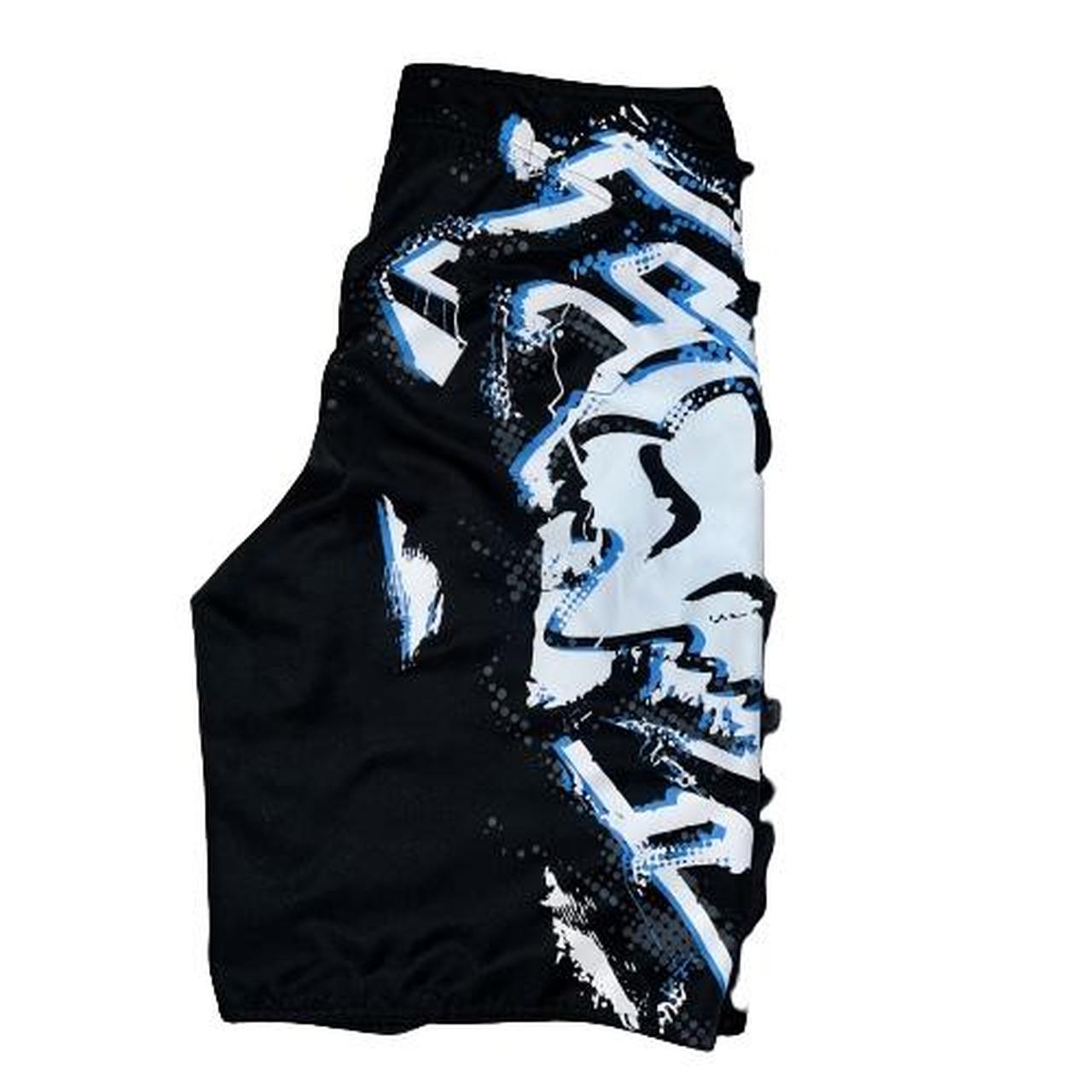 Y2K SWIM TRUNKS ⋆ fox racing ⋆ ⋆ black fox... - Depop