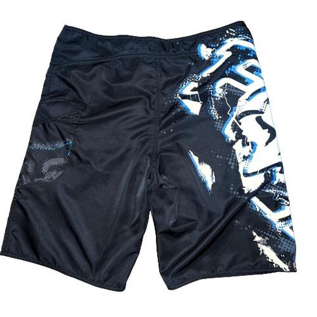 Y2K SWIM TRUNKS ⋆ fox racing ⋆ ⋆ black fox... - Depop