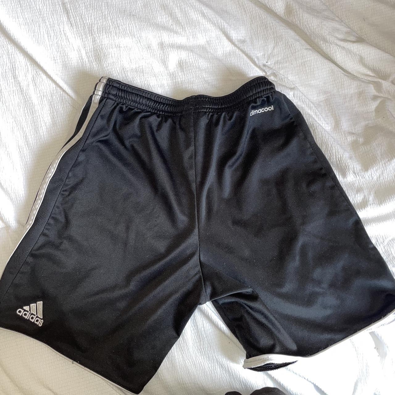 black adidas shorts size xs - Depop