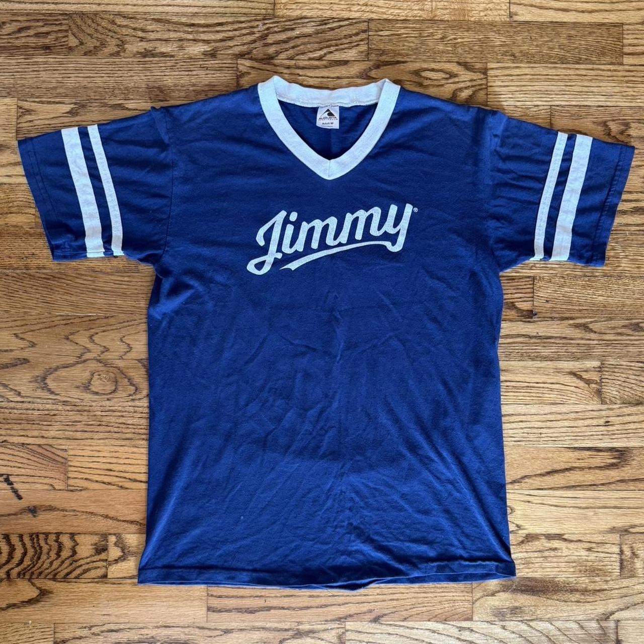 Vintage Jimmy John’s Ringer Baseball Style Tshirt... | Depop