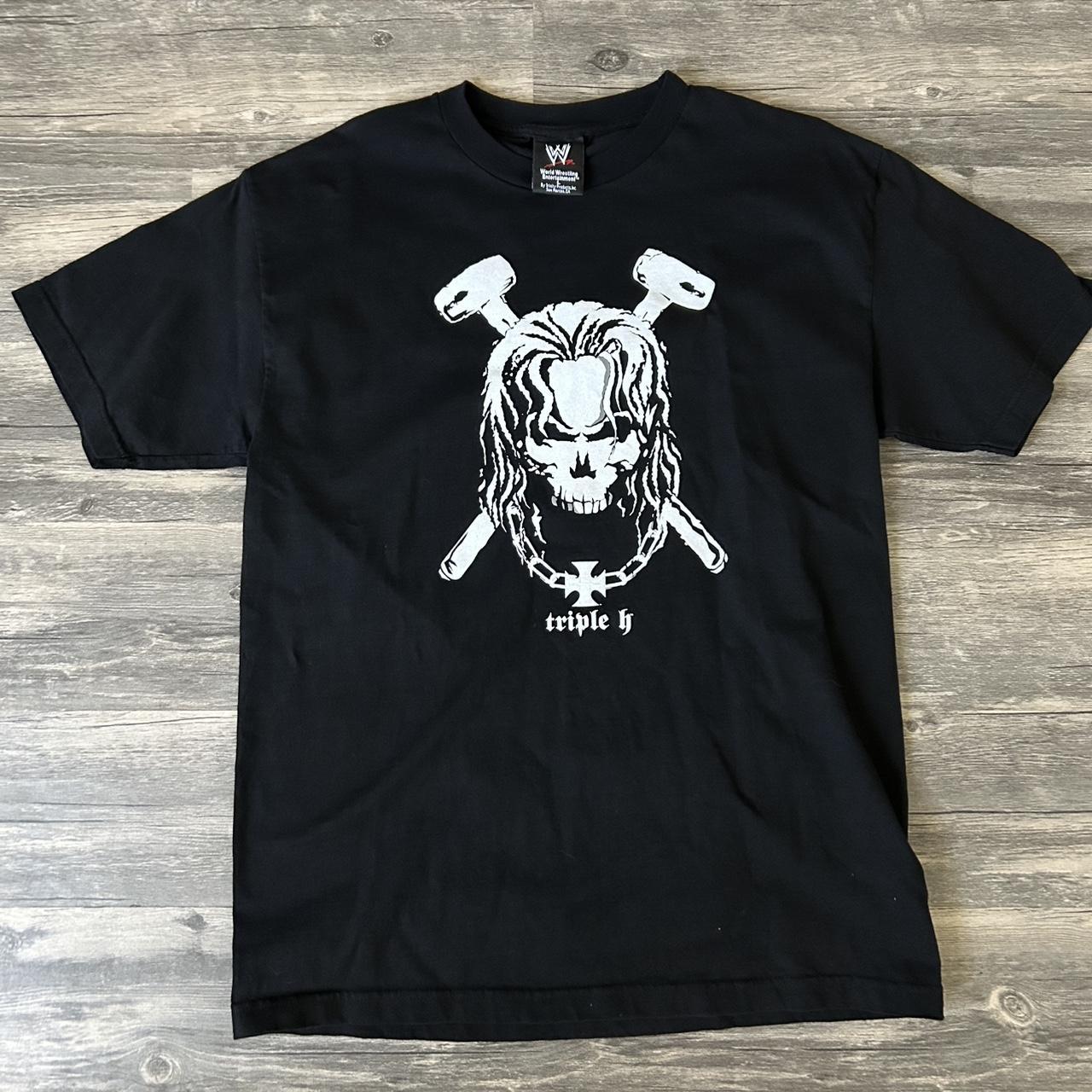 Vintage WWE authentic Triple H tee size Large | Depop