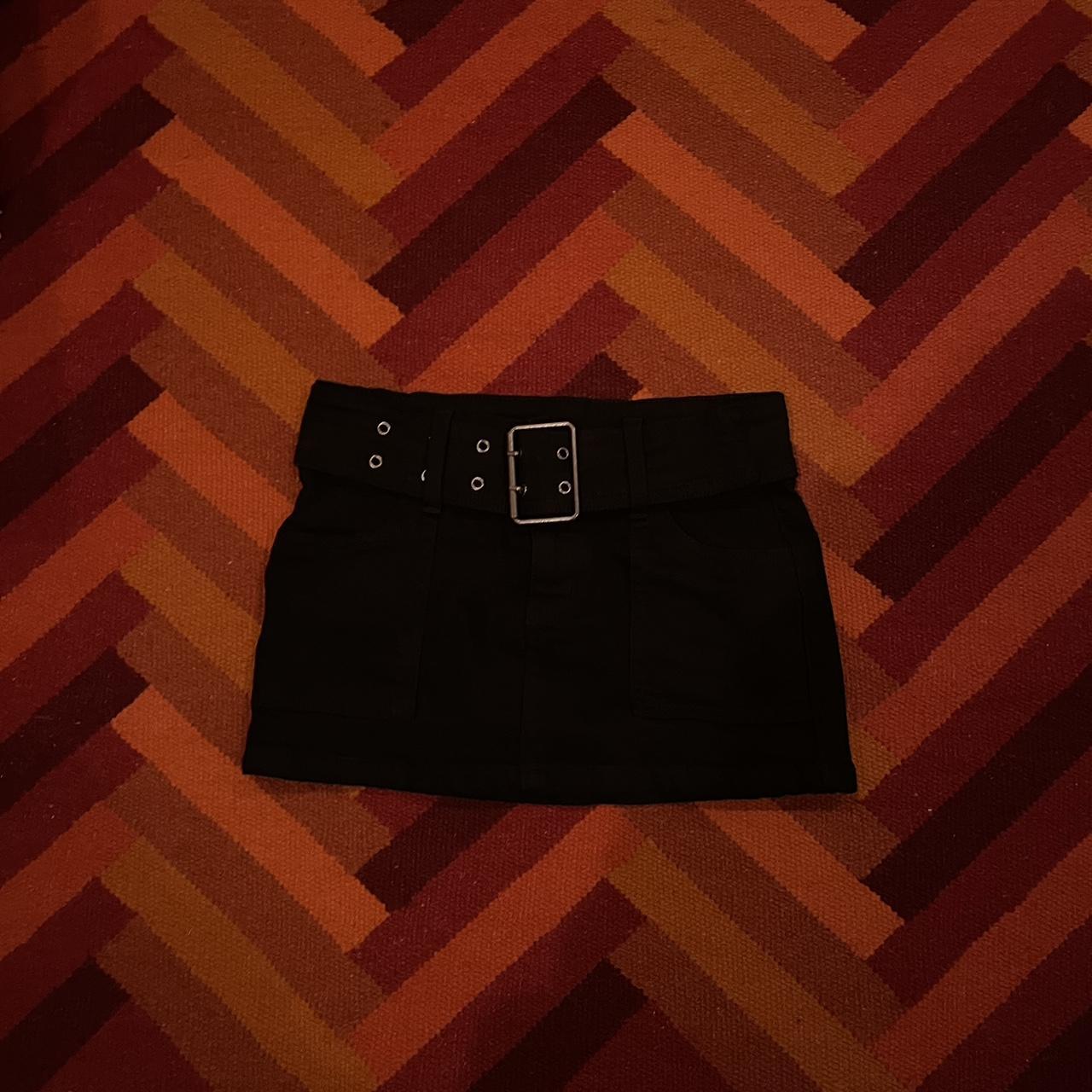 Vintage micro mini skirt litterly sososososos... - Depop