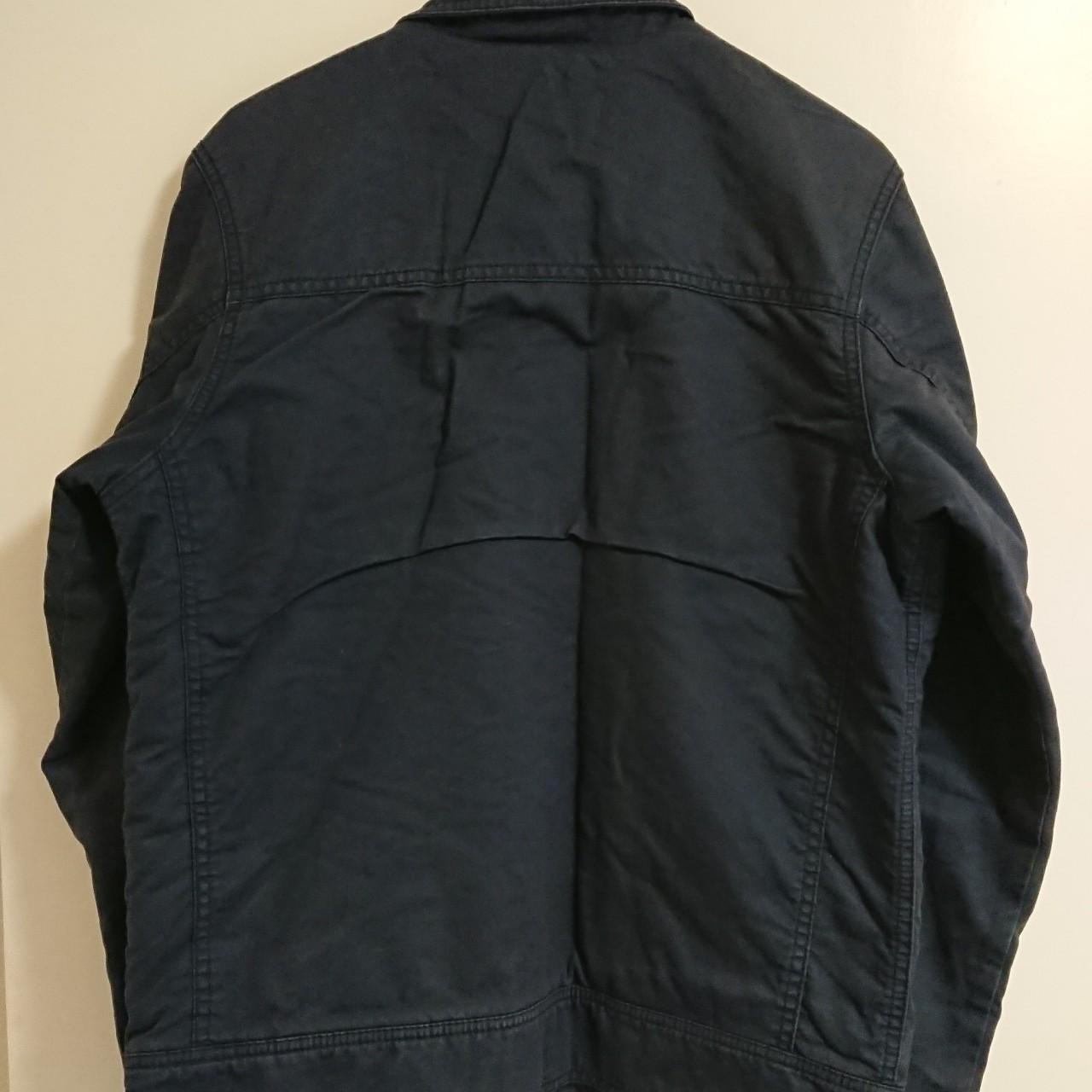 Mens Quicksilver Navy Jacket with fleece inner.... - Depop