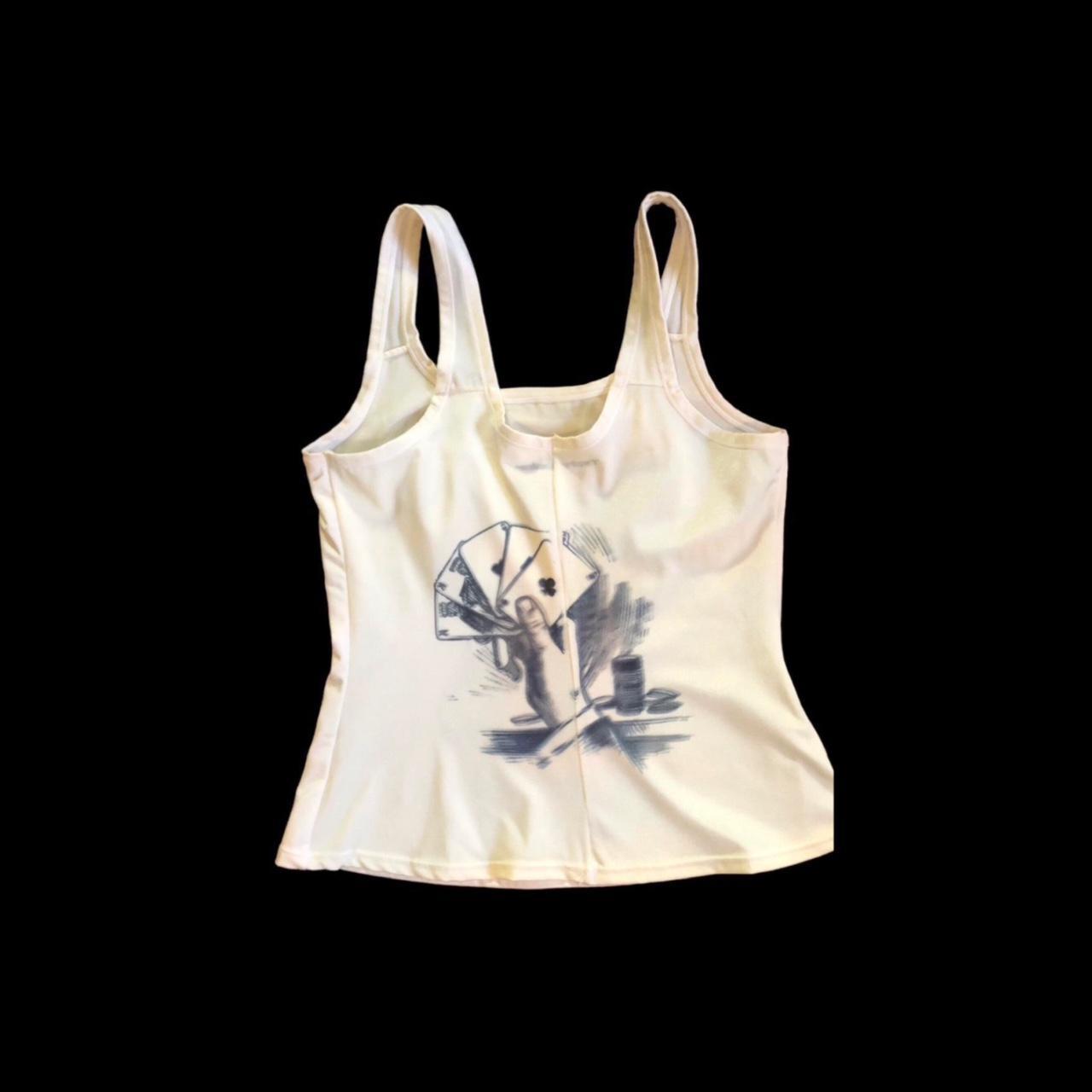 Devil Tank Top 🌶️ best fits xs-s (stretchy) - Depop