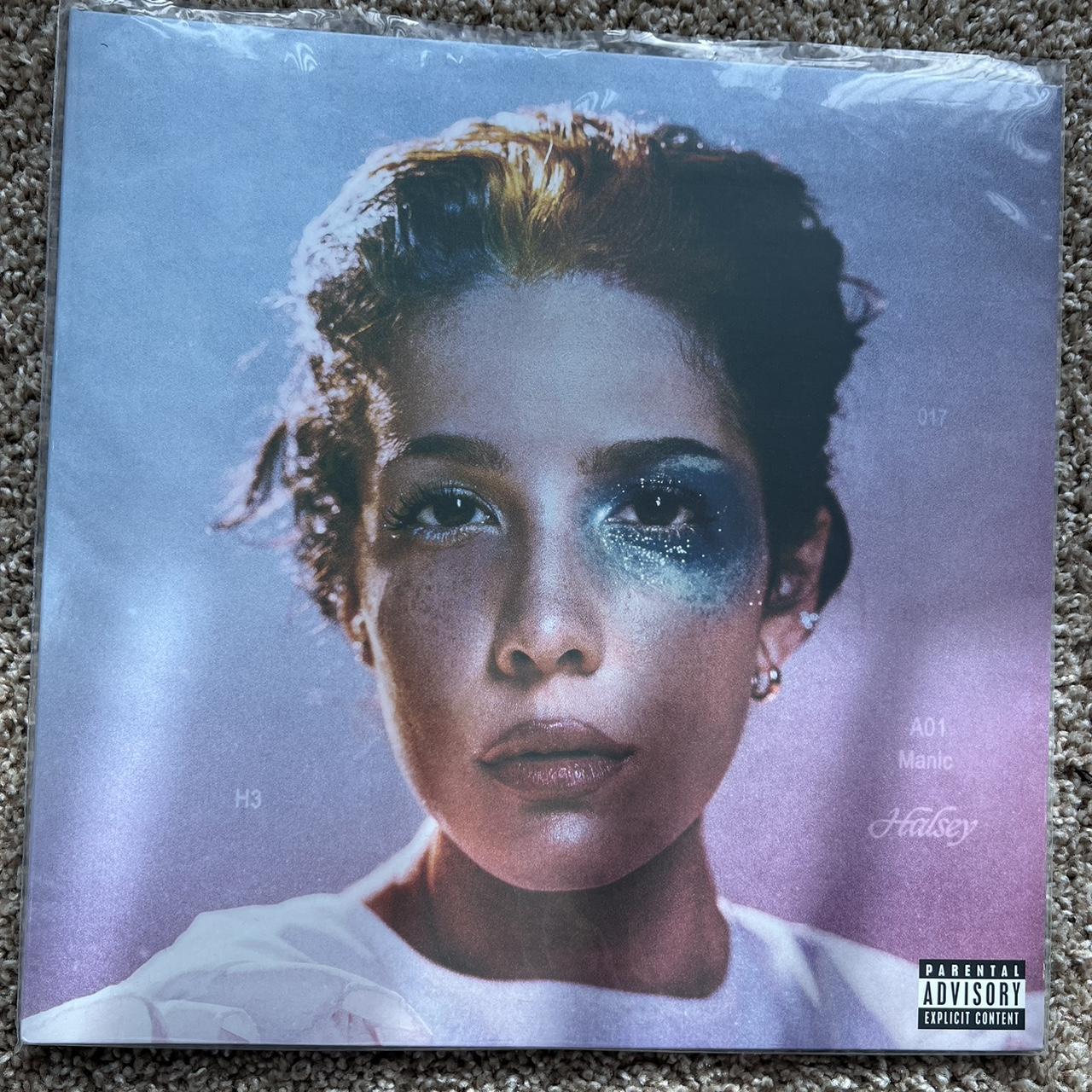 Halsey Manic milky clear vinyl #halsey #vinyl - Depop