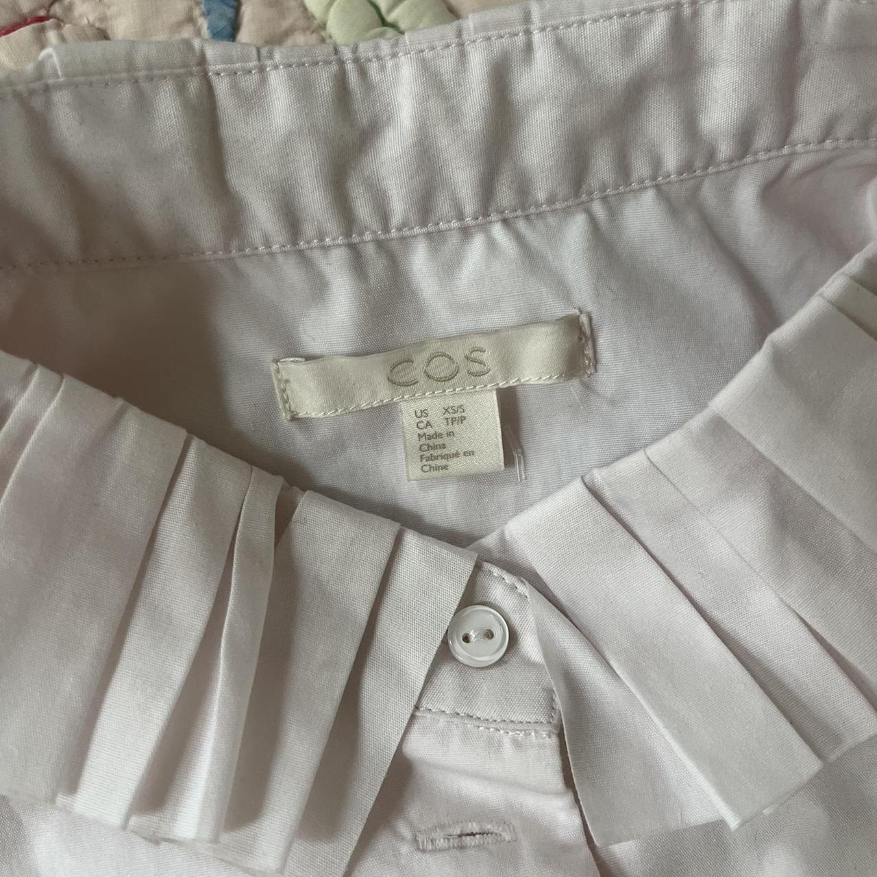 Cos collar top bib Brand new Sz s - Depop