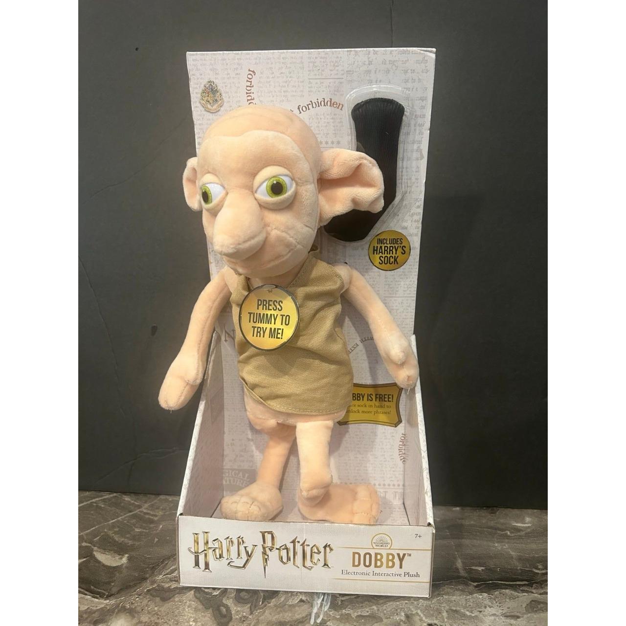 new talking dobby harry potter doll new talking... - Depop