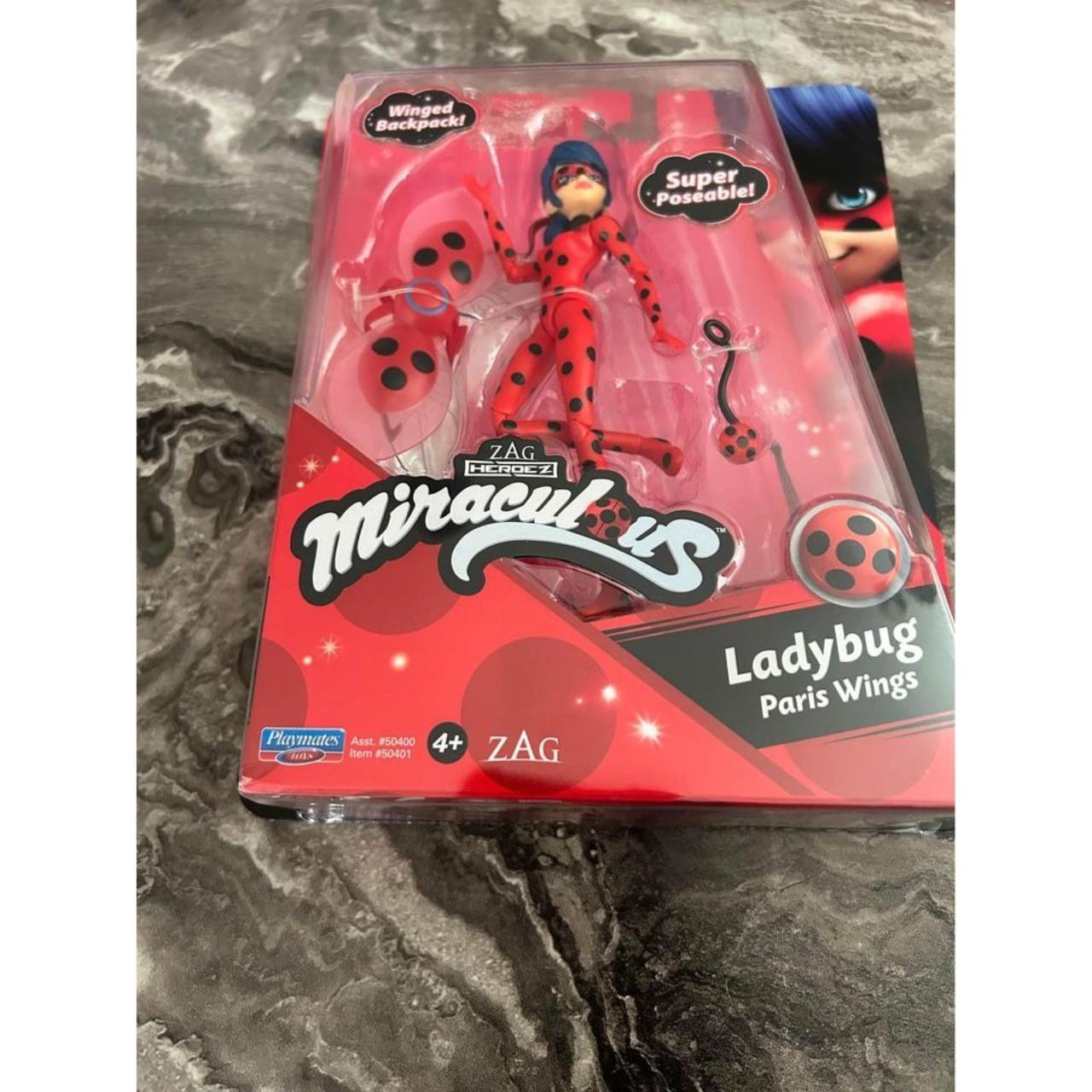 new sealed miraculous ladybug figure paris... - Depop