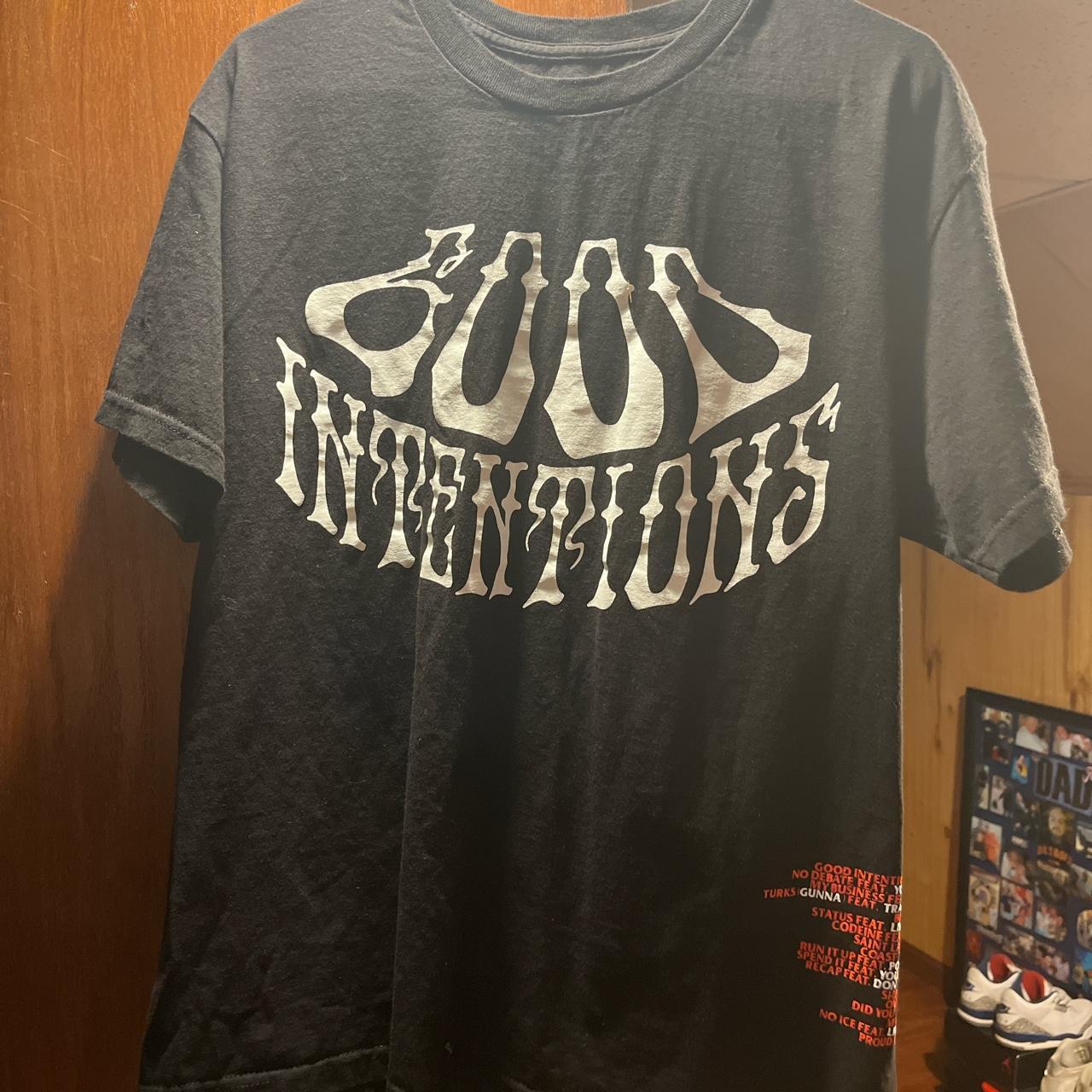 V lone. Good intentions. Size L fits like M. no... - Depop