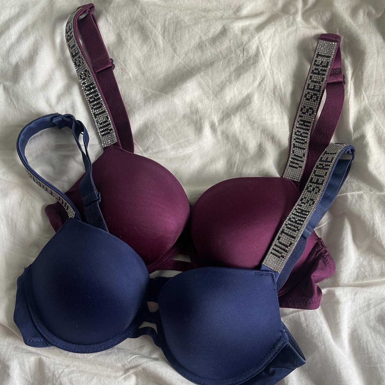2x 34B victorias secret bras Hardly ever... - Depop