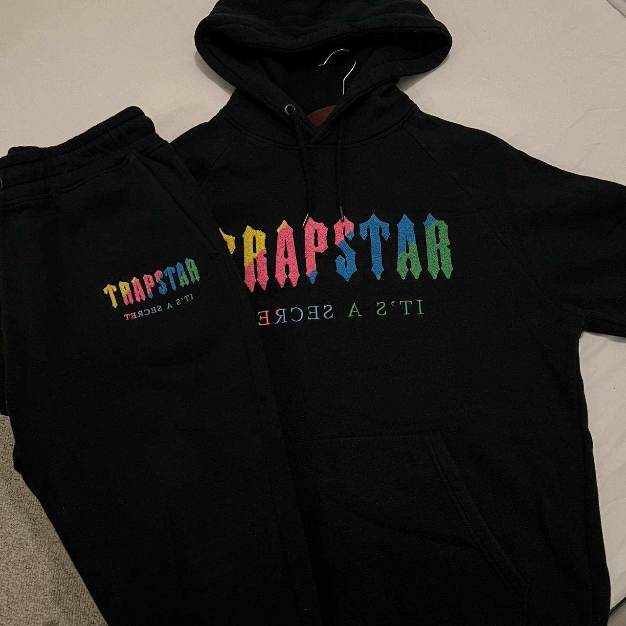Trapstar rainbow trackie - very good... | Depop
