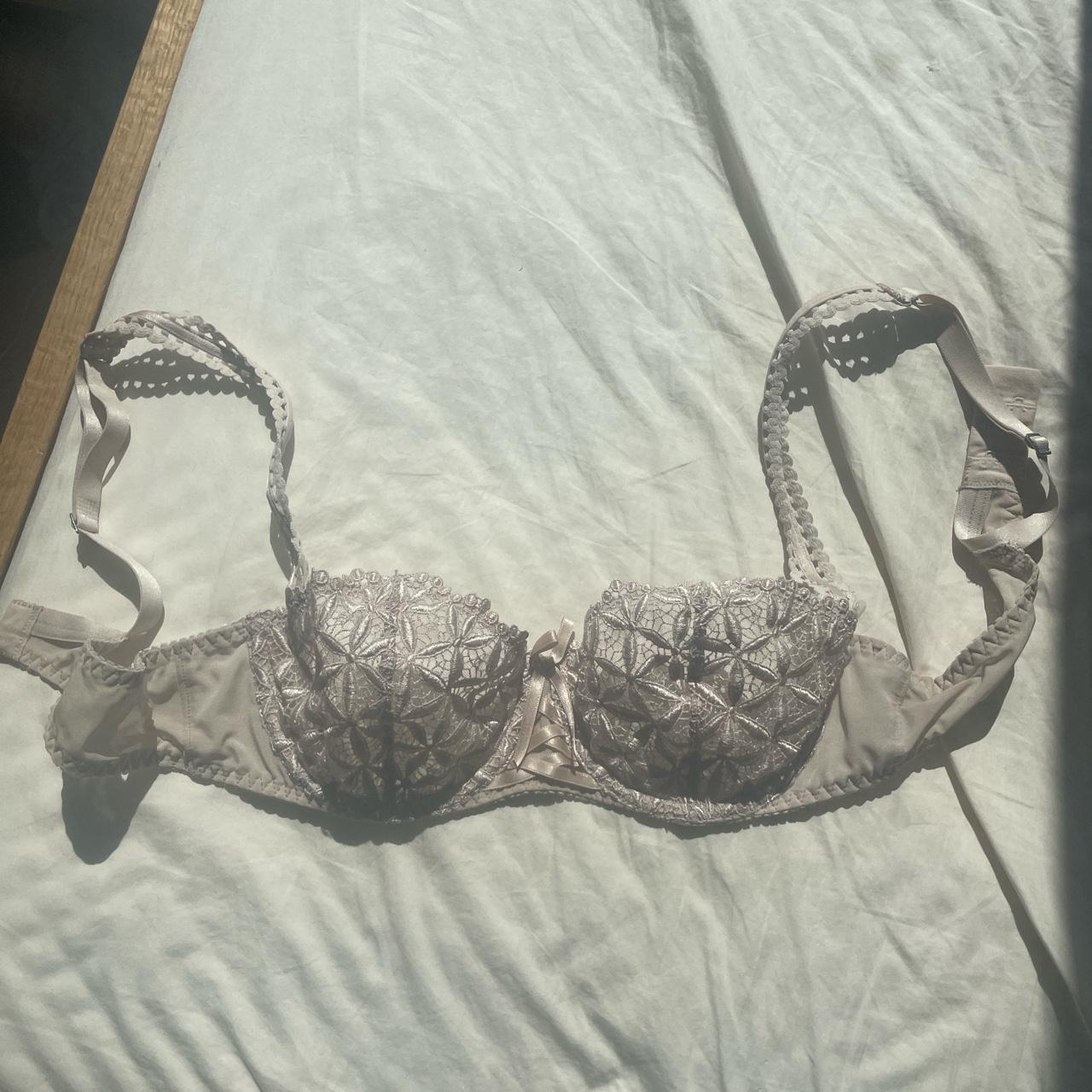 beautiful Authentic French Aubade lace/see through... - Depop