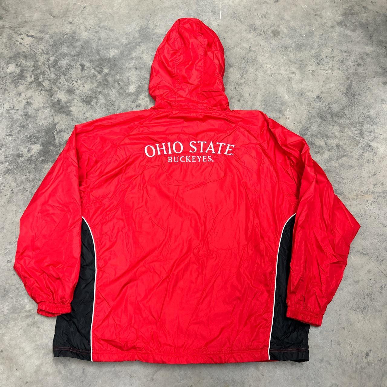 Ohio State full zip windbreaker size XL - Depop